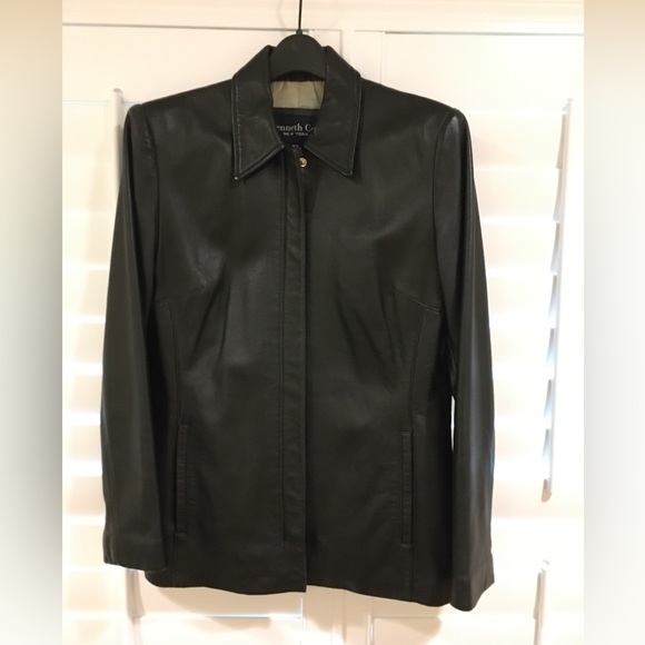 Kenneth Cole New York | Jackets & Coats | Kennth Cole Leather Jacket ...